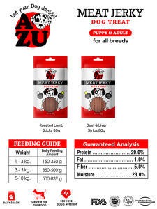AZU Meat Jerky Dog Treat