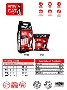 #myCAT Dry Food - Maintenance Cat Food.